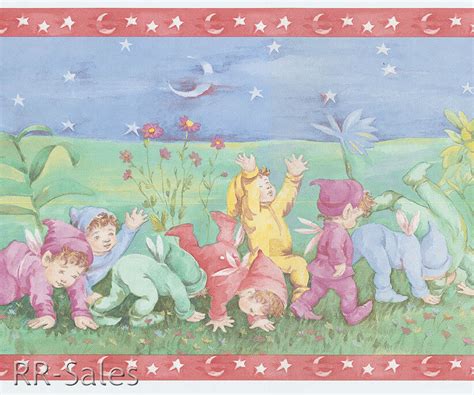 Wallpaper Borders For Girls Fairies Fairies In The Forest Watercolor