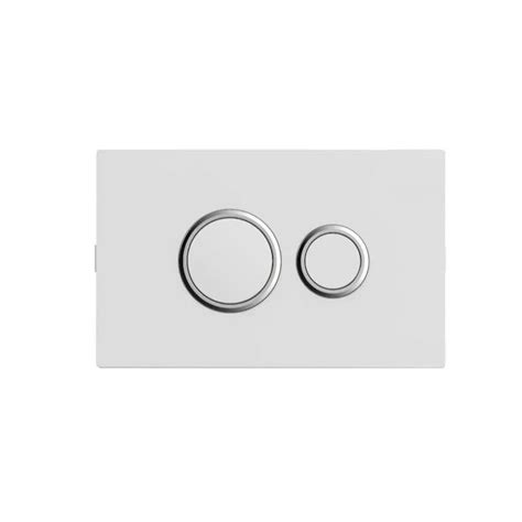 Fluidmaster Flush Plate Square White