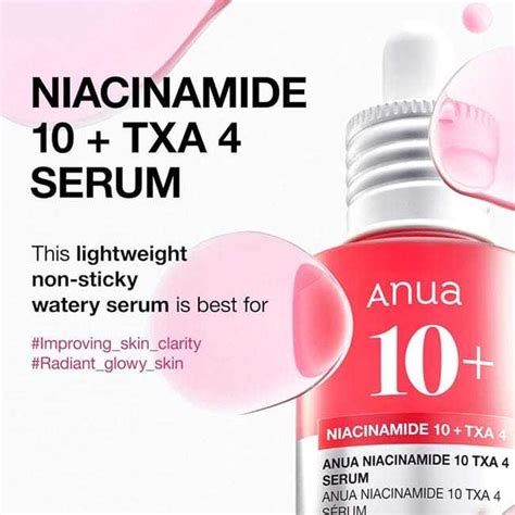 Anua Niacinamide 10 Txa 4 Dark Spot Correcting Serum 30ml Korean