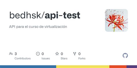 Github Bedhskapi Test Api Para El Curso De Virtualización