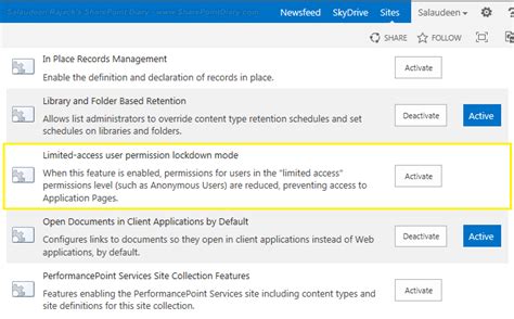 Sharepoint Anonymous Access Sharepoint Diary