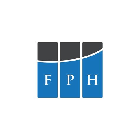 Fph Letter Logo Design On White Background Fph Creative Initials Letter Logo Concept Fph