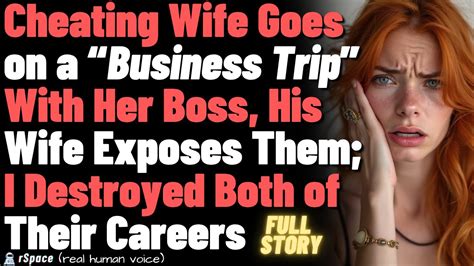 Cheating Wife Goes On A “business Trip” With Her Boss His Wife Exposes