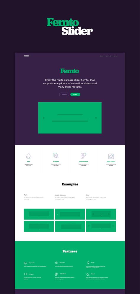 Femto Slider The Free Multipurpose Nested Slider Behance