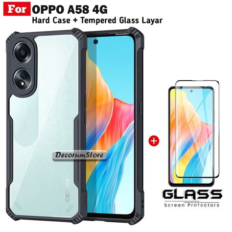เคสโทรศัพท์มือถือ ป้องกันรอยขีดข่วน ป้องกันกระแทก สําหรับ Oppo A58 4g