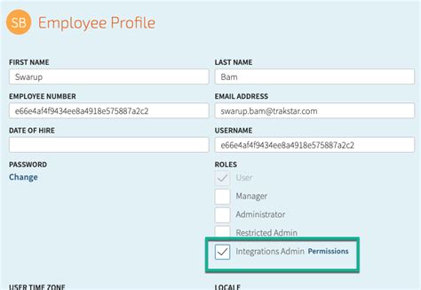 user roles in perform trakstar perform