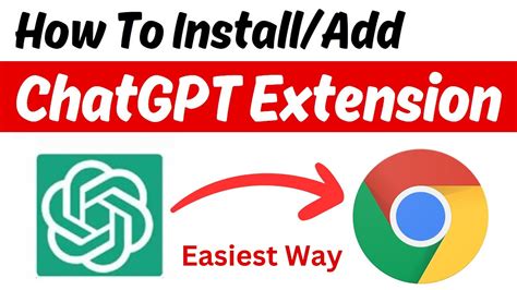How To Install Chat GPT Extension To Google Chrome Chat GPT Extension