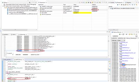 Ccs Debugging Issue With A Static Variable Expressions Pane Reports Data At Wrong Address