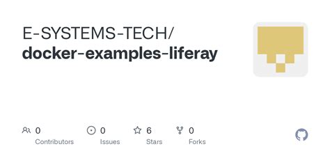 Github E Systems Techdocker Examples Liferay