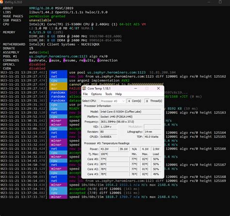Metal Liquid Intel Nuc9 Extreme Results R Intelnuc