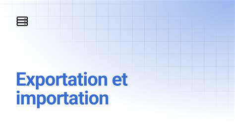 Exportation Et Importation Jmap Server Kathmandu