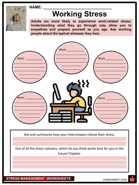 Stress Management Worksheets Causes Manage Stress Health