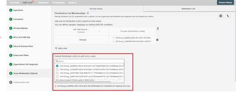 Automate Distribution List Memberships And Access Provisioning