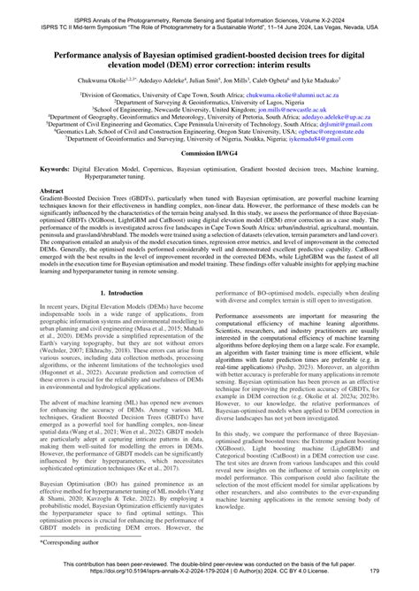 Pdf Performance Analysis Of Bayesian Optimised Gradient Boosted Decision Trees For Digital