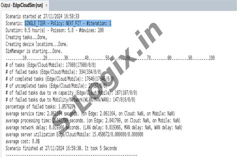 Implement Source Code For Vm Selection Policy To Offload Task S Logix