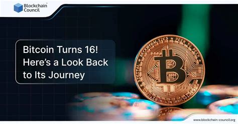 Bitcoin Turns 16 Heres A Look Back To Its Journey Blockchain Council