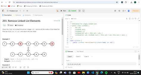 Completed Dsa Task On Linked List Praneetha Imandi Posted On The Topic Linkedin