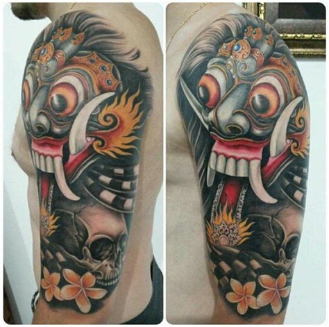 Sket Tatto Balinese Gambar Tato Keren