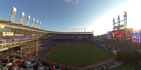 Section At Progressive Field RateYourSeats Com