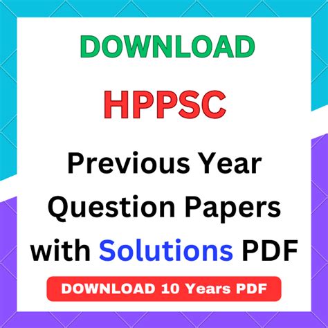 Download Hppsc Previous Year Question Papers Pdf