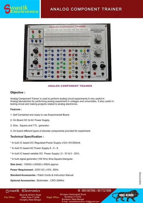 Ic Trainer Kit For Laboratory Model Name Number Se32 At Rs 3900 In