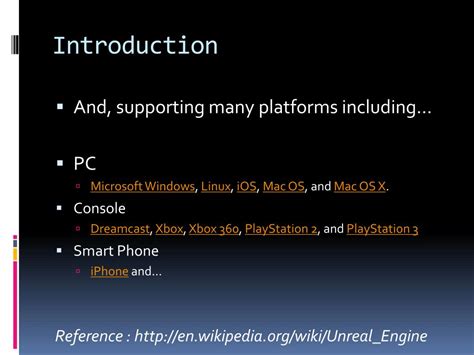 Ppt Unreal Engine Powerpoint Presentation Free Download Id2396217