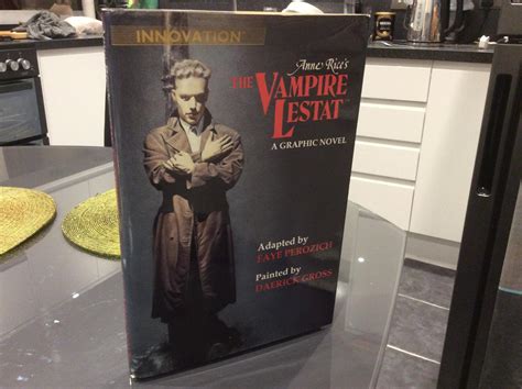 The Vampire Lestat Signed Graphic Novel By Rice Anne Fine