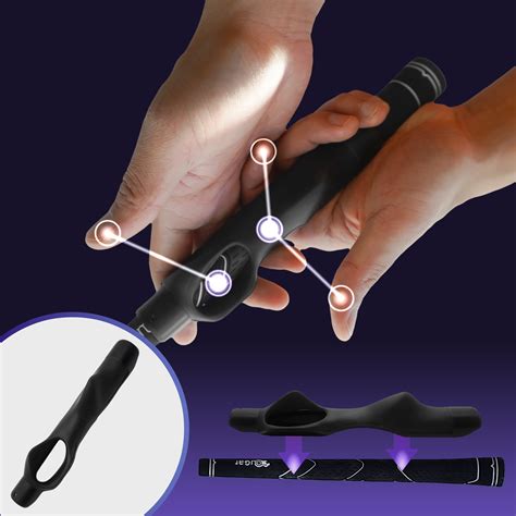 핫딜 퍼플그린 골프그립 교정기 스윙 연습기 연습 용품 딜팡 골프용품 전문쇼핑몰