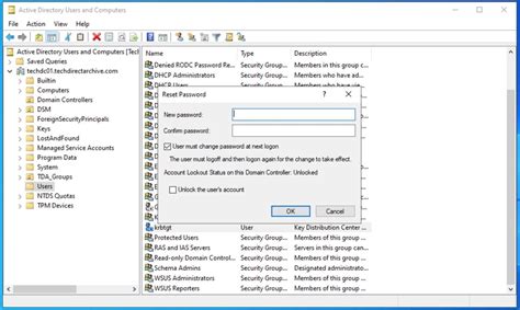 Perform Key Distribution Center Service Krbtgt Password Reset