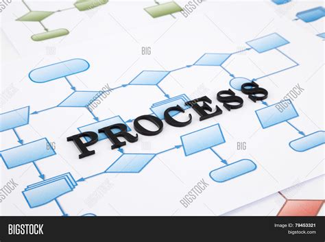 Process Flow Diagram Image Photo Free Trial Bigstock