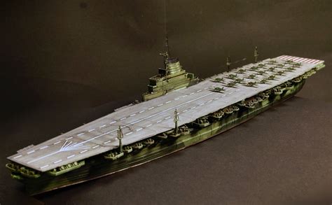 ️ 1 700 And 1 2000 Scale Ijn Shinano Aircraft Carrier 3d High Detail