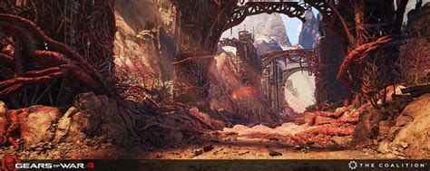 The Coalition Gears Of War 4 Art Blast Artstation Magazine