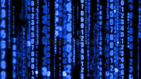 Background Binary Code Computer Data Digital Matrix Stock Video Video Of Network Graphic