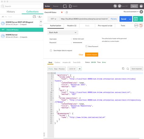 The Knime Server Rest Api Knime