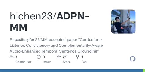 GitHub Hlchen ADPN MM Repository For MM Accepted Paper Curriculum Listener Consistency