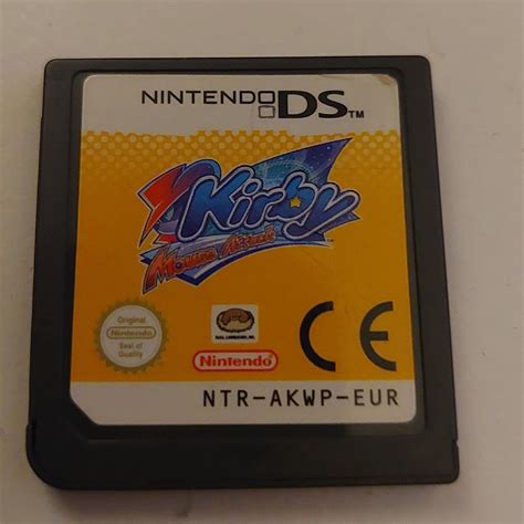 Kirby Mouse Attack Ds Game Cart Only Minor Wear On Depop