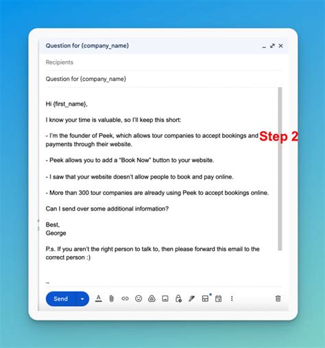 How To Write A Cold Email Step Process