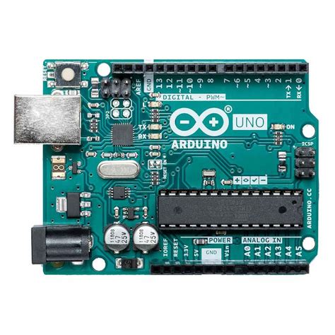 arduino uno rev3 16mhz clock rate 32kb flash memory 1kb eeprom atmega328p microcontroller