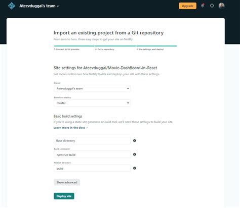 How To Host A React App On Netlify With Custom Domain Tekolio