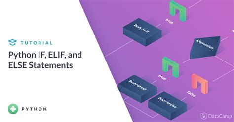If Elif Else Python Tutorial Datacamp
