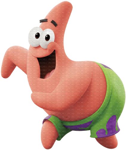 3d Patrick Star Patrick Star 3d Spongebob Free Png Picmix