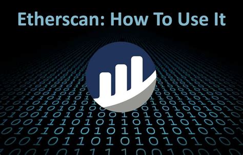 Etherscan How To Use It Web3 Universe