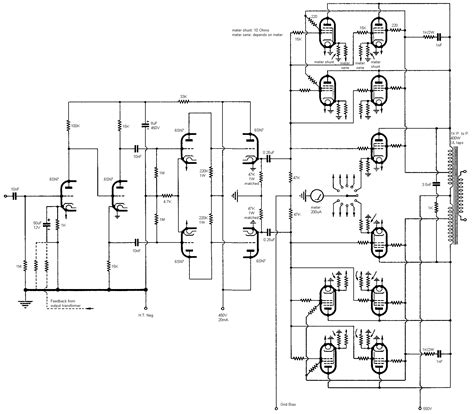 Ultra Linear Amplifier Schematic