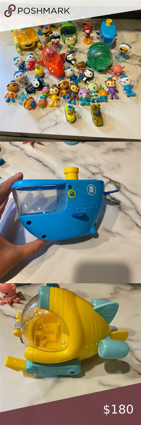 Huge Octonauts Figure Lot 32 Figures Kwazii Captain Barnacles Turnip