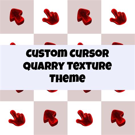 Custom Cursor Custom Cursor Quarry Texture Theme Theme Cursor Space
