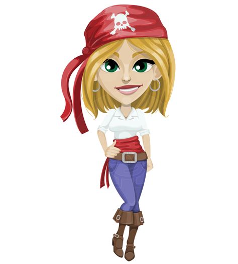 Girl Pirate Cartoon Characters