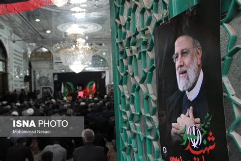 برگزاری مراسم عزاداری شهادت آیت الله رئیسی و یاران شهیدش در دانشگاه