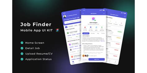 Job Finder App Figma