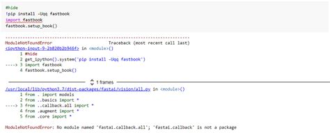 Cannot Import Fastbook Module To Colab Part 1 2020 Fastai Course Forums