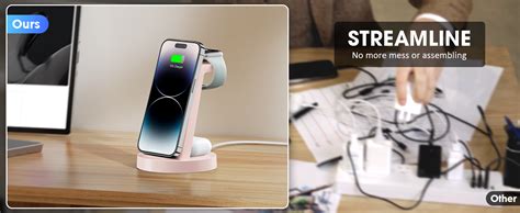 Amazon Com Anlmz In Charging Station For Iphone Wireless Charger For Iphone E